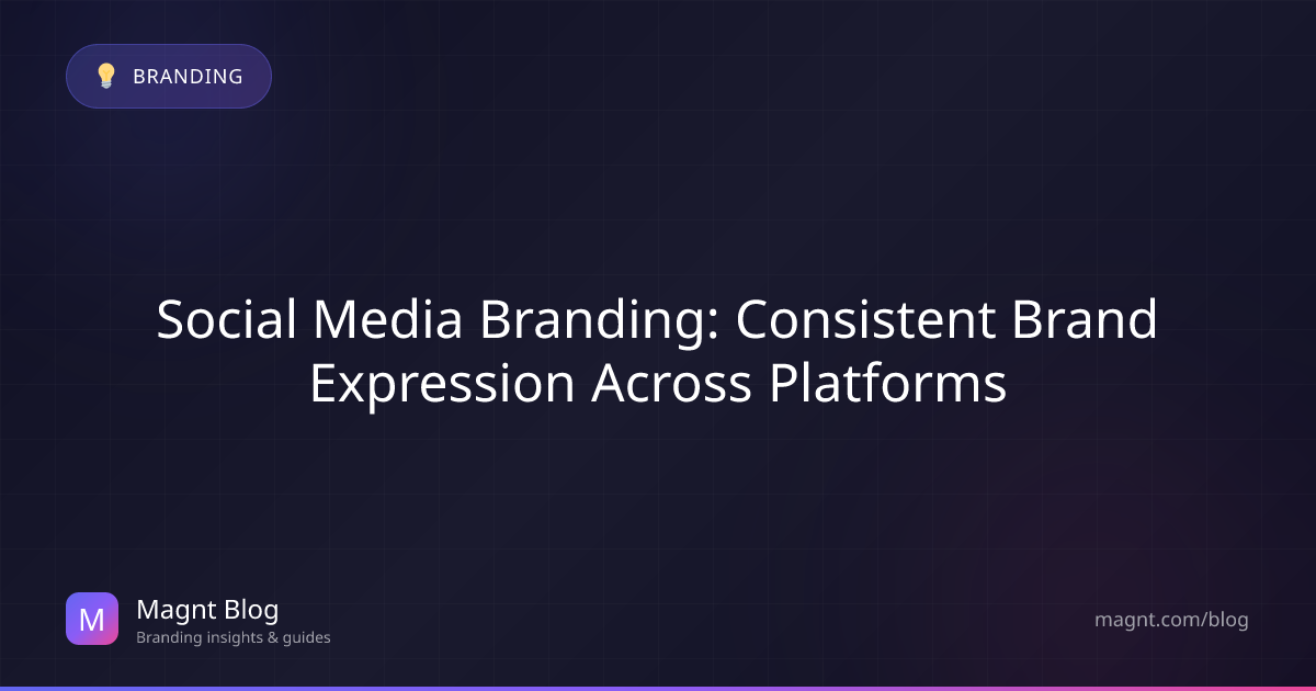 Social Media Branding Guide (2026) | Magnt
